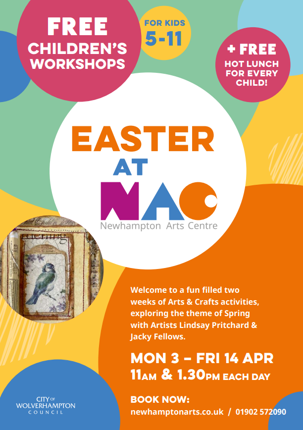 Easter Activities: Spring Arts & Crafts - Wolverhampton Arts Centre