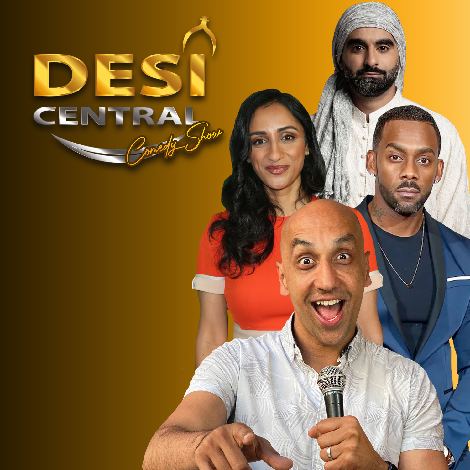 Desi Central Comedy - Wolverhampton Arts Centre