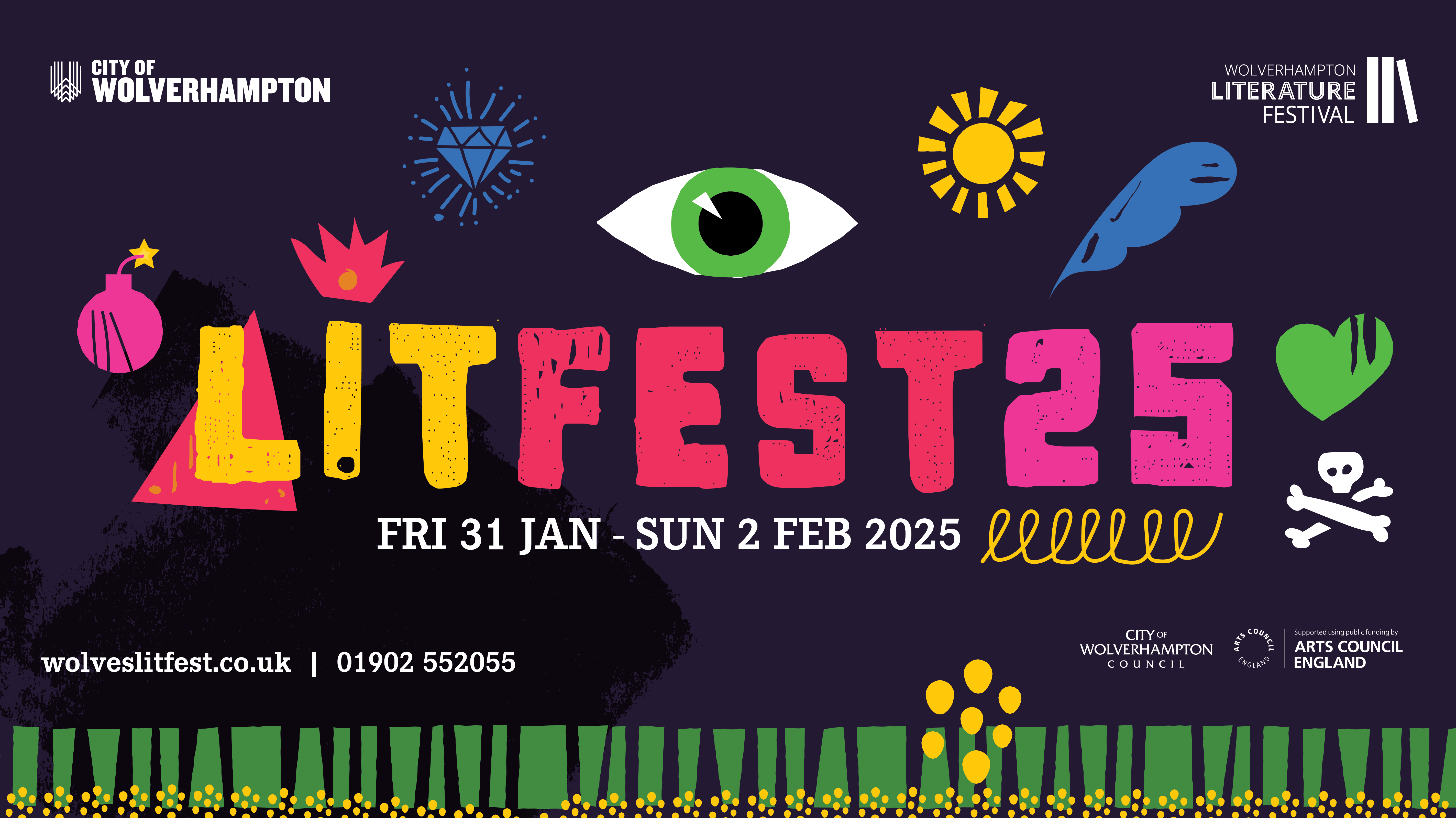 Wolverhampton Literature Festival - Wolverhampton Arts Centre